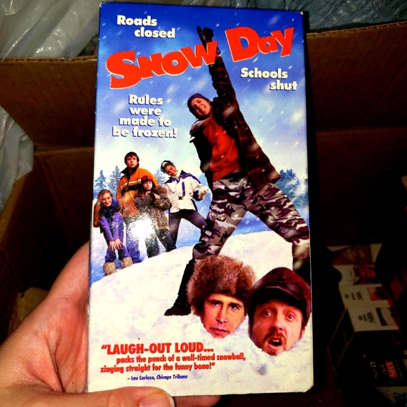 Nickelodeon | Media | Nickelodeon Snow Day Vhs Movie | Poshmark